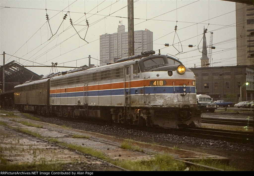 Amtrak E-9A 418